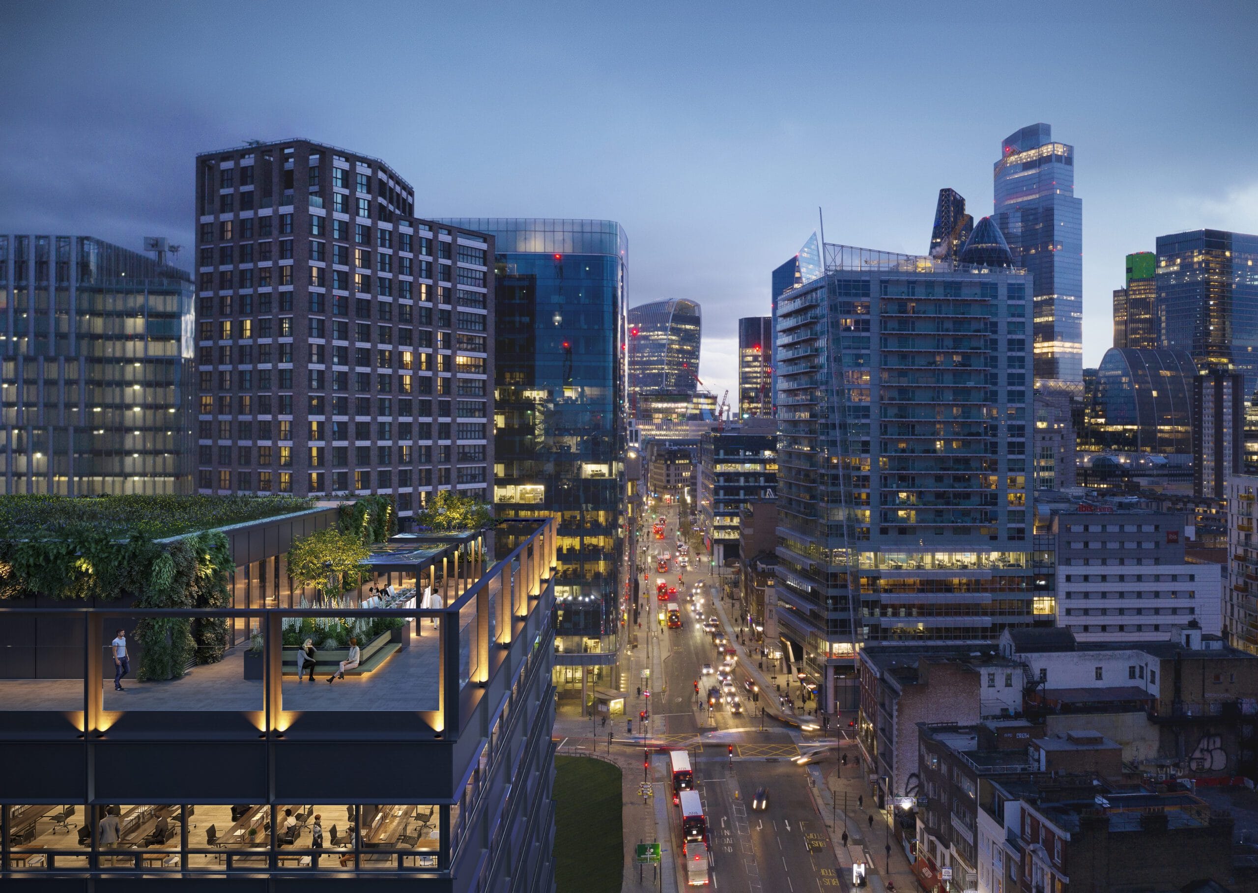 Transport statement | travel plan | construction access | urban office